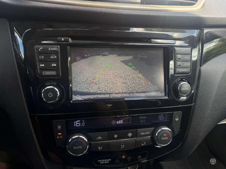 Violet Nissan Qashqai 2014 in Riga, with an engine capacity of 1.60 L and mileage of 181 thousand km for 6550 €, photo 15 on AUTOMOTO.COM.LV