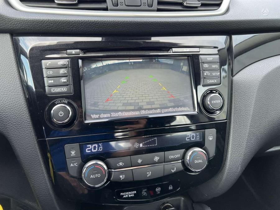 Violet Nissan Qashqai 2014 in Siauliai, with an engine capacity of 1.20 L and mileage of 168 thousand km for 7300 €, photo 13 on AUTOMOTO.COM.LV