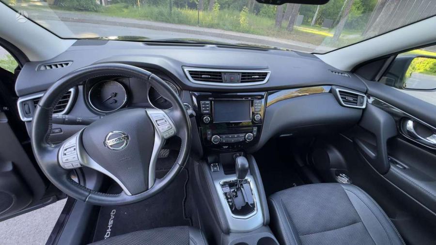 Violets Nissan Qashqai 2015 Viļņa, ar dzinēja tilpumu 1.20 L un nobraukumu 119 tūkst. km par 9400 €, foto 6 vietnē AUTOMOTO.COM.LV