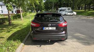 Фиолетовый Ниссан Кашкай 2015 в Шяуляй, объемом двигателя 1.46 л и пробегом 179 тыс. км за 7900 €, фото 7 на AUTOMOTO.COM.LV