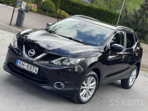 Violet Nissan Qashqai 2016 in Riga, with an engine capacity of 1.20 L and mileage of 109 thousand km for 10200 €, photo  on AUTOMOTO.COM.LV