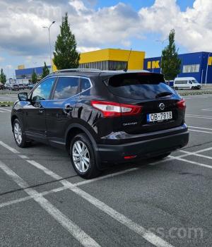 Violet Nissan Qashqai 2017 in Riga, with an engine capacity of 1.20 L and mileage of 193 thousand km for 8950 €, photo 6 on AUTOMOTO.COM.LV