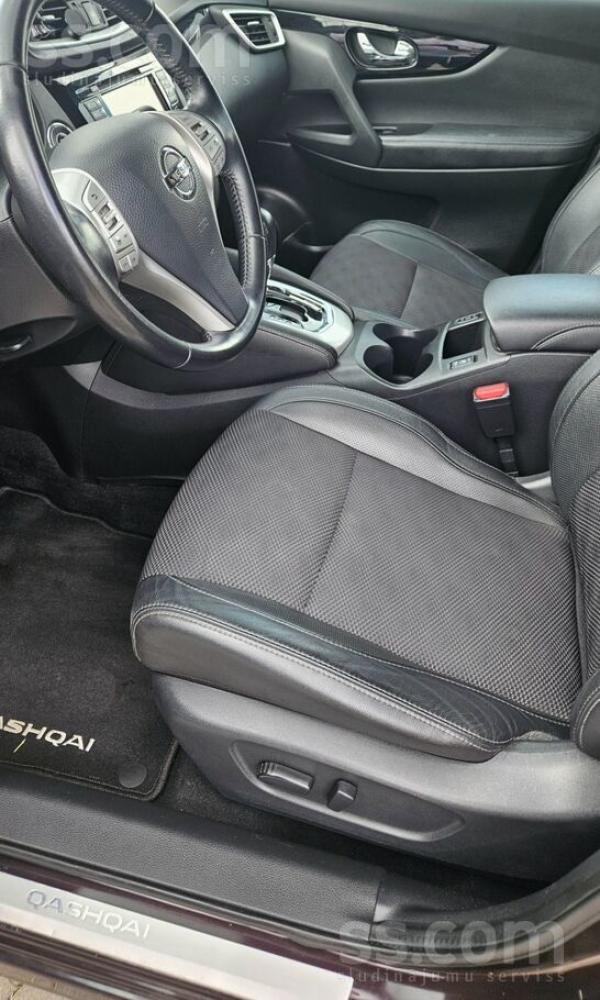 Violets Nissan Qashqai 2017 Rīga, ar dzinēja tilpumu 1.20 L un nobraukumu 193 tūkst. km par 8950 €, foto 6 vietnē AUTOMOTO.COM.LV