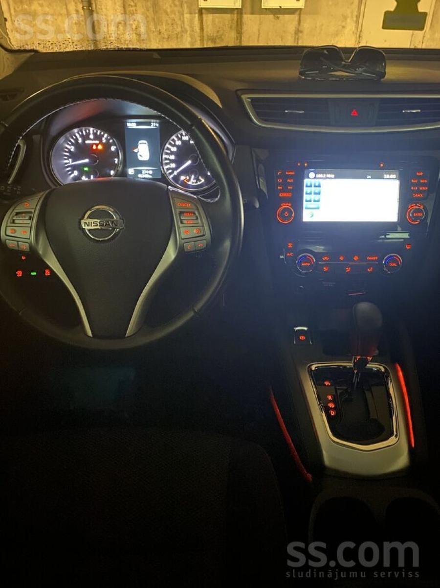 Violets Nissan Qashqai 2017 Rīga, ar dzinēja tilpumu 1.20 L un nobraukumu 45 tūkst. km par 11000 €, foto 5 vietnē AUTOMOTO.COM.LV