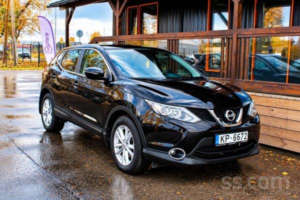 Violet Nissan Qashqai 2017 in Riga, with an engine capacity of 1.20 L and mileage of 0 thousand km for 9890 €, photo 4 on AUTOMOTO.COM.LV