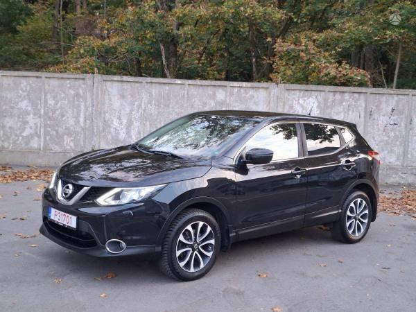 Violet Nissan Qashqai 2017 in Vilnius, with an engine capacity of 1.20 L and mileage of 157 thousand km for 7100 €, photo 10 on AUTOMOTO.COM.LV