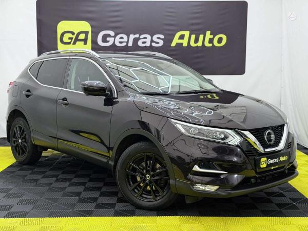 Violet Nissan Qashqai 2019 in Vilnius, with an engine capacity of 1.33 L and mileage of 110 thousand km for 15490 €, photo 3 on AUTOMOTO.COM.LV