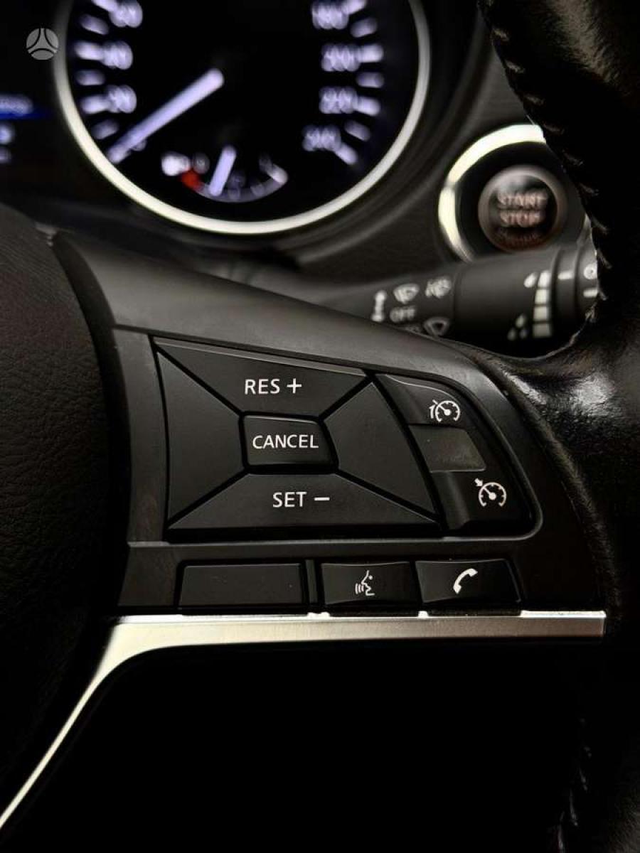 Violet Nissan Qashqai 2019 in Vilnius, with an engine capacity of 1.33 L and mileage of 110 thousand km for 15290 €, photo 30 on AUTOMOTO.COM.LV