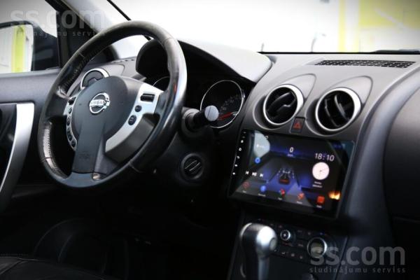 Nissan Qashqai 2009 in Riga on AUTOMOTO.COM.LV White Nissan Qashqai 2009 in Riga, with an engine capacity of 2.00 L and mileage of 264 thousand km for 3995 €, photo 11 on AUTOMOTO.COM.LV
