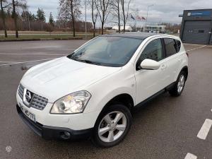 White Nissan Qashqai 2010 in Panevezys, with an engine capacity of 1.46 L and mileage of 244 thousand km for 3900 €, photo 6 on AUTOMOTO.COM.LV