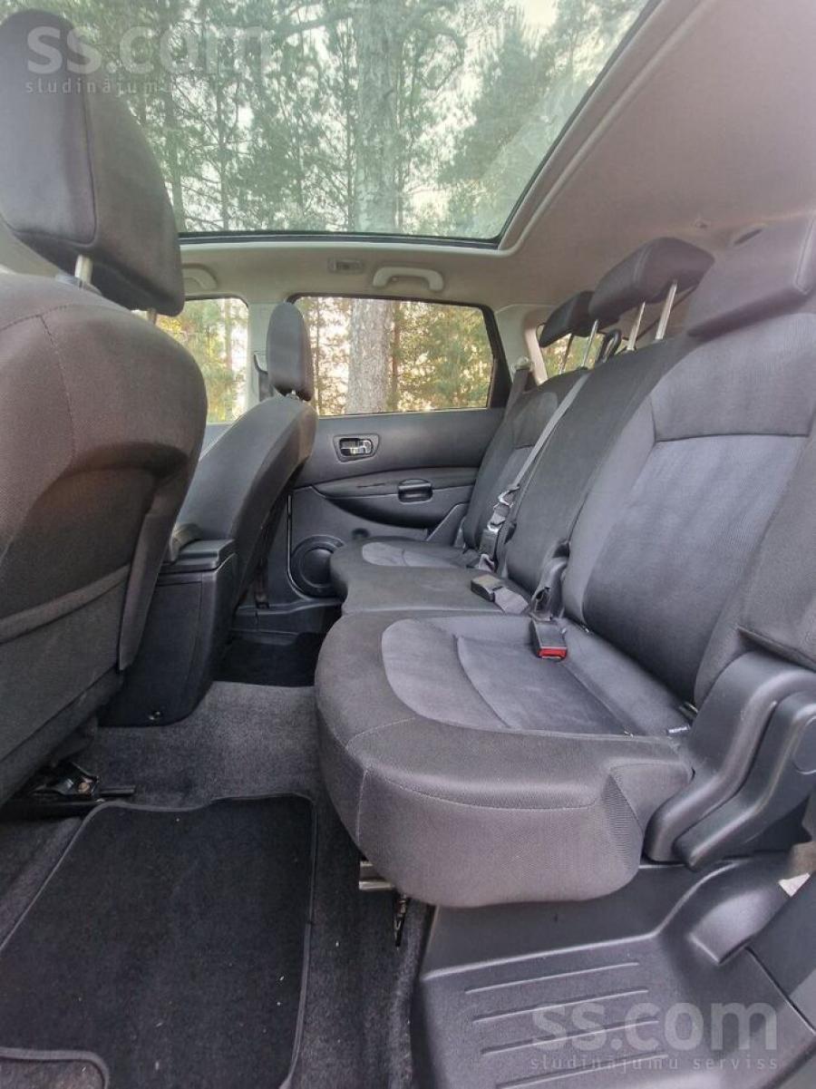 White Nissan Qashqai 2012 in Riga, with an engine capacity of 1.50 L and mileage of 187 thousand km for 5500 €, photo 17 on AUTOMOTO.COM.LV