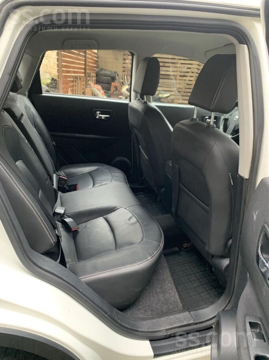 Balts Nissan Qashqai 2013 Rīga, ar dzinēja tilpumu 1.60 L un nobraukumu 203 tūkst. km par 5900 €, foto 19 vietnē AUTOMOTO.COM.LV