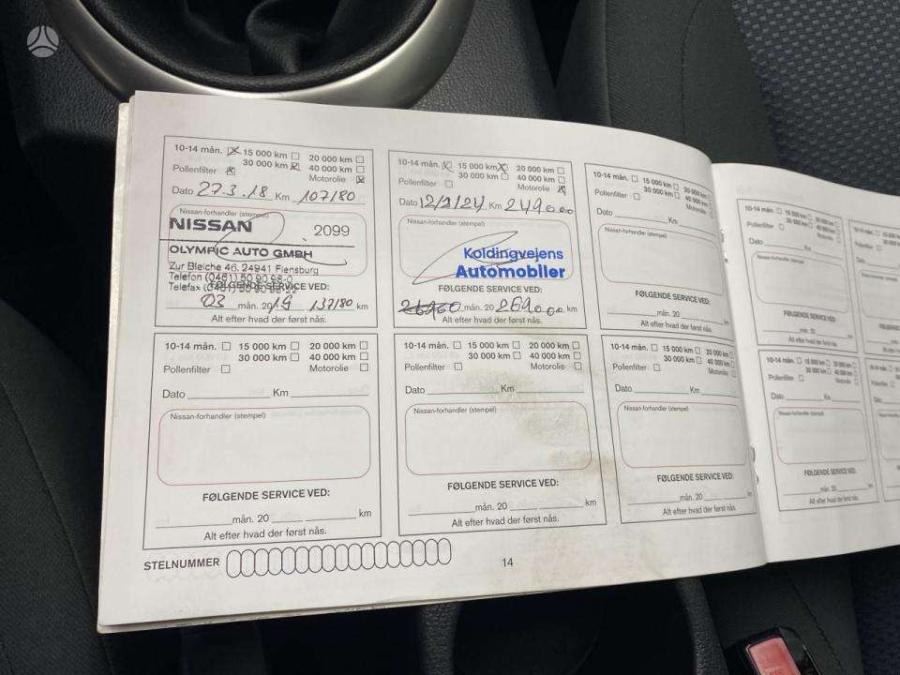 Balts Nissan Qashqai 2013 Radviliškis, ar dzinēja tilpumu 1.46 L un nobraukumu 251 tūkst. km par 4850 €, foto 18 vietnē AUTOMOTO.COM.LV