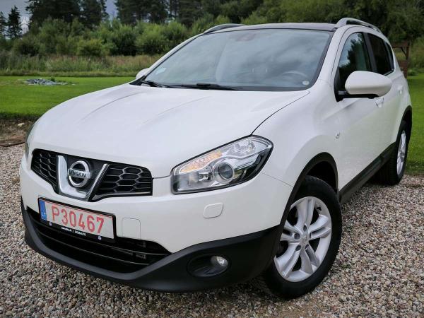 Balts Nissan Qashqai 2013 Trakai, ar dzinēja tilpumu 1.60 L un nobraukumu 290 tūkst. km par 4390 €, foto 1 vietnē AUTOMOTO.COM.LV