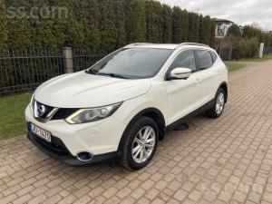 White Nissan Qashqai 2014 in Jelgava, with an engine capacity of 1.20 L and mileage of 0 thousand km for 7290 €, photo  on AUTOMOTO.COM.LV