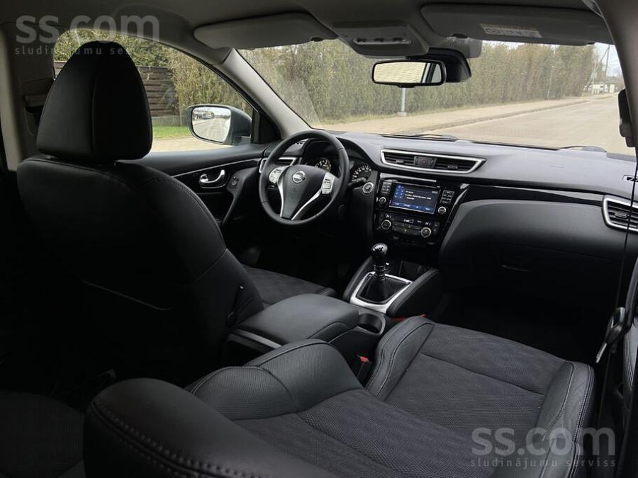 White Nissan Qashqai 2014 in Jelgava, with an engine capacity of 1.20 L and mileage of 0 thousand km for 7290 €, photo 21 on AUTOMOTO.COM.LV