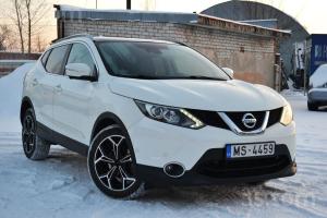 White Nissan Qashqai 2014 in Jelgava, with an engine capacity of 1.60 L and mileage of 0 thousand km for 7990 €, photo  on AUTOMOTO.COM.LV