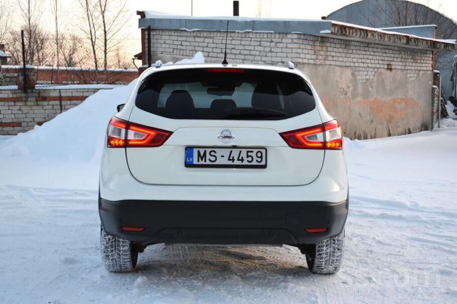 Balts Nissan Qashqai 2014 Jelgava, ar dzinēja tilpumu 1.60 L un nobraukumu 0 tūkst. km par 7990 €, foto 5 vietnē AUTOMOTO.COM.LV