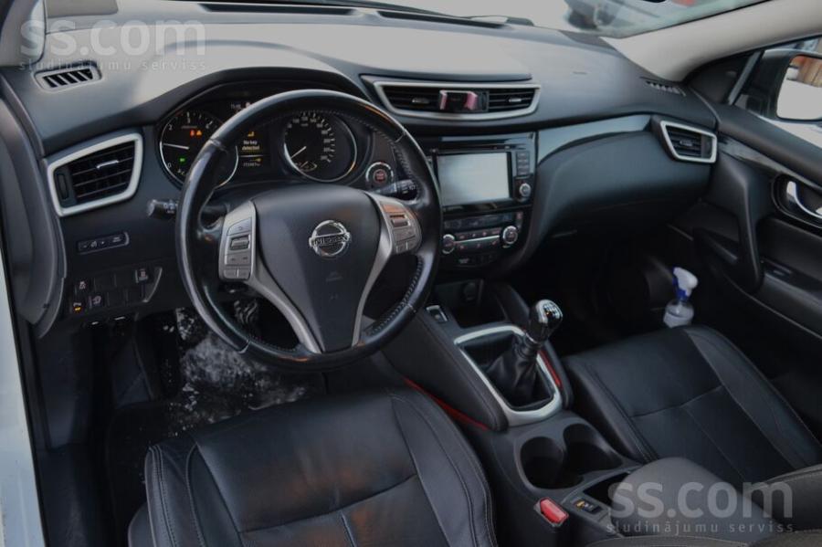 Balts Nissan Qashqai 2014 Jelgava, ar dzinēja tilpumu 1.60 L un nobraukumu 0 tūkst. km par 7990 €, foto 7 vietnē AUTOMOTO.COM.LV