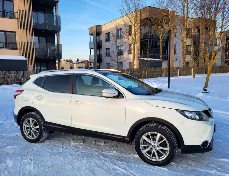 Balts Nissan Qashqai 2014 Šauļi, ar dzinēja tilpumu 1.20 L un nobraukumu 164 tūkst. km par 6990 €, foto 14 vietnē AUTOMOTO.COM.LV