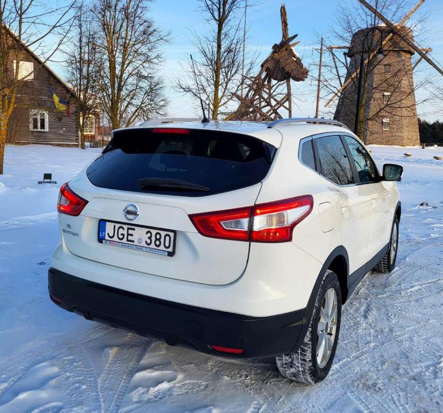 Balts Nissan Qashqai 2014 Šauļi, ar dzinēja tilpumu 1.20 L un nobraukumu 164 tūkst. km par 6990 €, foto 17 vietnē AUTOMOTO.COM.LV