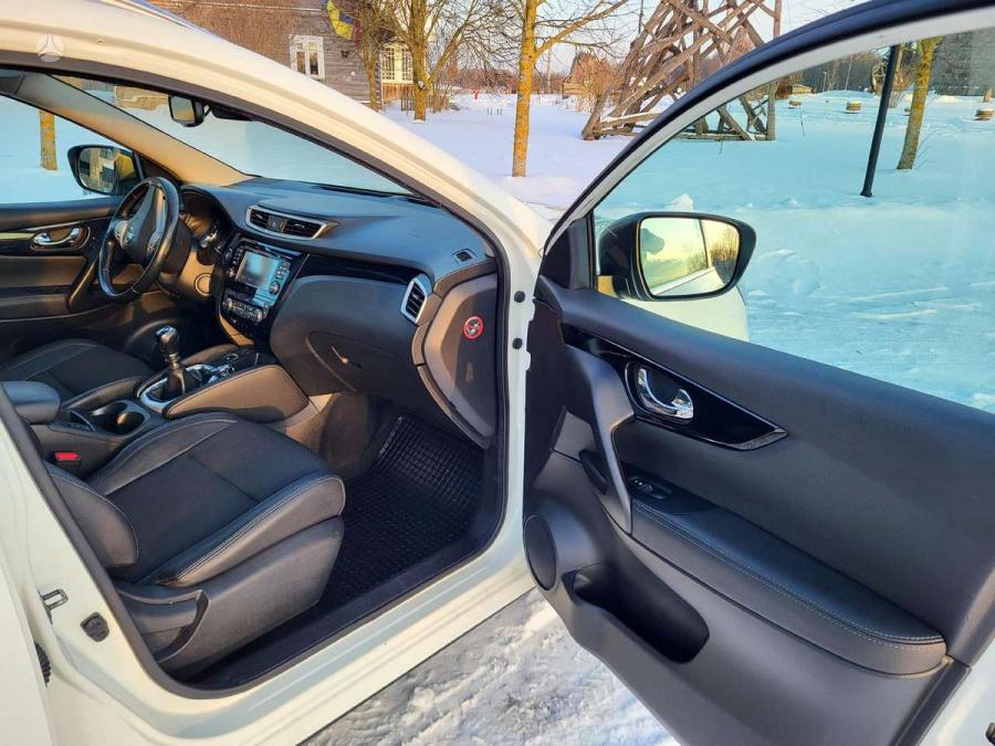 Balts Nissan Qashqai 2014 Šauļi, ar dzinēja tilpumu 1.20 L un nobraukumu 164 tūkst. km par 6990 €, foto 19 vietnē AUTOMOTO.COM.LV