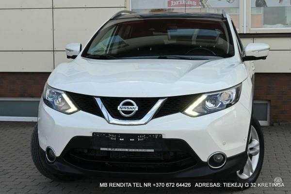 White Nissan Qashqai 2014 in Kretinga, with an engine capacity of 1.60 L and mileage of 255 thousand km for 9999 €, photo 2 on AUTOMOTO.COM.LV