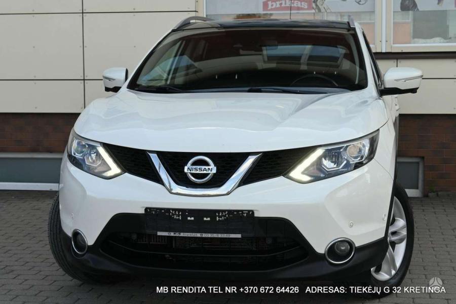 White Nissan Qashqai 2014 in Kretinga, with an engine capacity of 1.60 L and mileage of 255 thousand km for 9999 €, photo 2 on AUTOMOTO.COM.LV