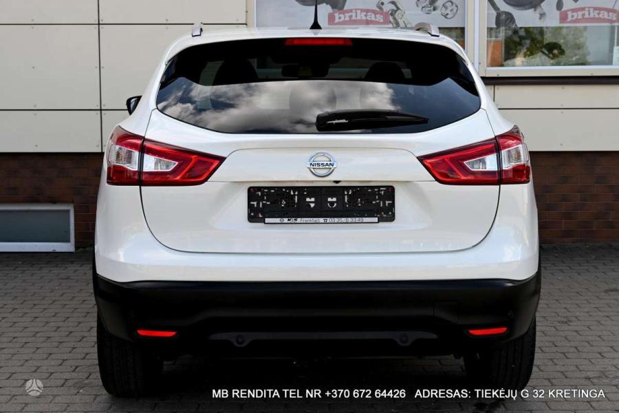 White Nissan Qashqai 2014 in Kretinga, with an engine capacity of 1.60 L and mileage of 255 thousand km for 9999 €, photo 10 on AUTOMOTO.COM.LV