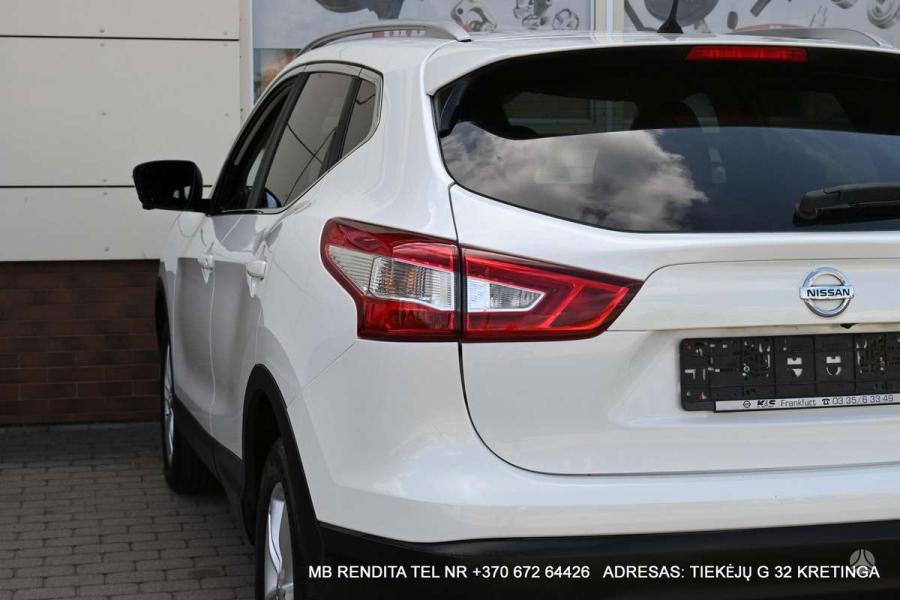 White Nissan Qashqai 2014 in Kretinga, with an engine capacity of 1.60 L and mileage of 255 thousand km for 9999 €, photo 12 on AUTOMOTO.COM.LV