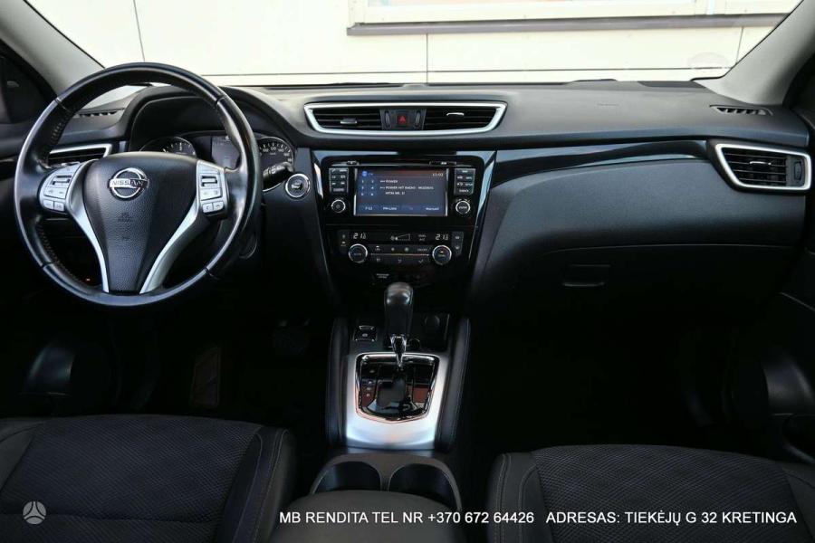 White Nissan Qashqai 2014 in Kretinga, with an engine capacity of 1.60 L and mileage of 255 thousand km for 9999 €, photo 30 on AUTOMOTO.COM.LV