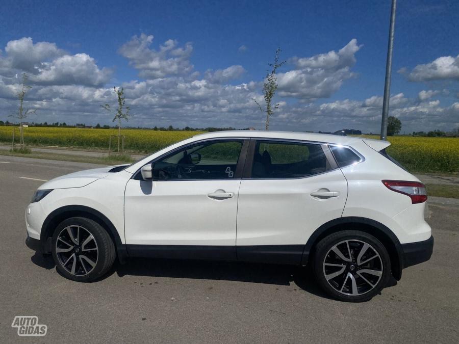 Balts Nissan Qashqai 2014 Marijampole, ar dzinēja tilpumu 1.20 L un nobraukumu 147 tūkst. km par 7600 €, foto 9 vietnē AUTOMOTO.COM.LV