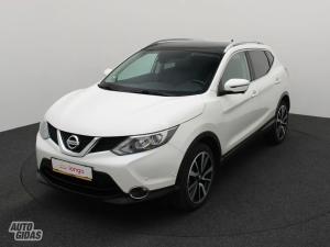 Balts Nissan Qashqai 2014 Viļņa, ar dzinēja tilpumu 1.20 L un nobraukumu 185 tūkst. km par 8599 €, foto  vietnē AUTOMOTO.COM.LV