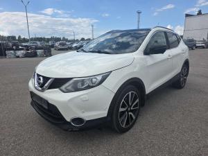 White Nissan Qashqai 2014 in Marijampole, with an engine capacity of 1.46 L and mileage of 221 thousand km for 7990 €, photo  on AUTOMOTO.COM.LV