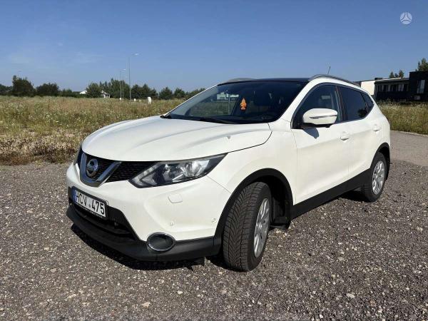 Белый Ниссан Кашкай 2014 в Вильнюс, объемом двигателя 1.20 л и пробегом 197 тыс. км за 6450 €, фото 1 на AUTOMOTO.COM.LV