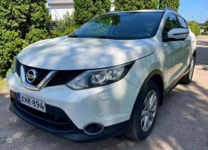 Balts Nissan Qashqai 2014 Tauragė, ar dzinēja tilpumu 1.46 L un nobraukumu 264 tūkst. km par 7300 €, foto  vietnē AUTOMOTO.COM.LV