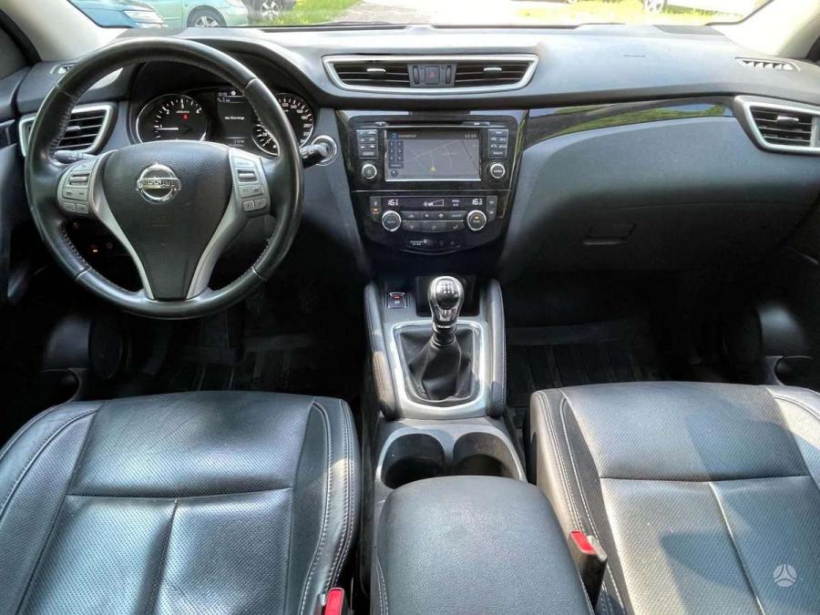 Белый Ниссан Кашкай 2014 в Таураге, объемом двигателя 1.46 л и пробегом 264 тыс. км за 7300 €, фото 11 на AUTOMOTO.COM.LV