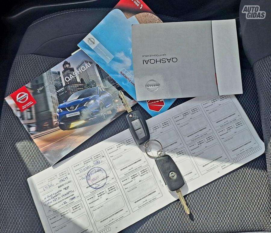Balts Nissan Qashqai 2014 Radviliškis, ar dzinēja tilpumu 1.20 L un nobraukumu 181 tūkst. km par 7250 €, foto 25 vietnē AUTOMOTO.COM.LV