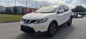Balts Nissan Qashqai 2014 Kauņa, ar dzinēja tilpumu 1.20 L un nobraukumu 200 tūkst. km par 6499 €, foto  vietnē AUTOMOTO.COM.LV