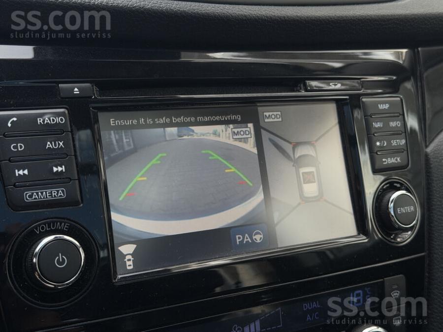White Nissan Qashqai 2014 in Riga, with an engine capacity of 1.20 L and mileage of 227 thousand km for 8000 €, photo 22 on AUTOMOTO.COM.LV