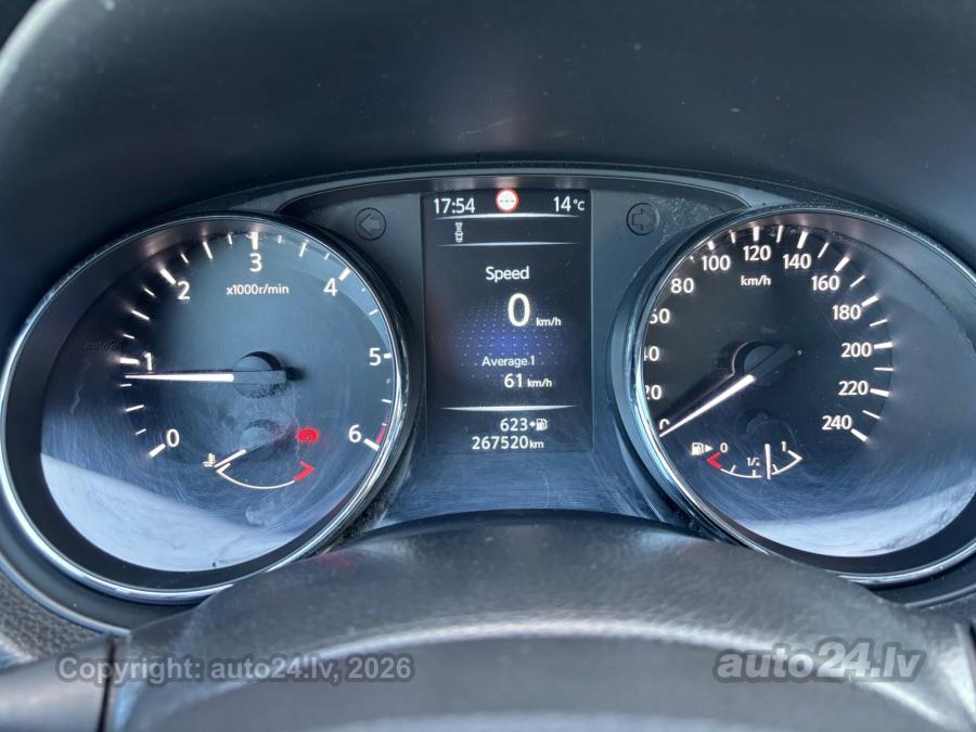 White Nissan Qashqai 2014 in Paide, with an engine capacity of 1.50 L and mileage of 267 thousand km for 7490 €, photo 16 on AUTOMOTO.COM.LV