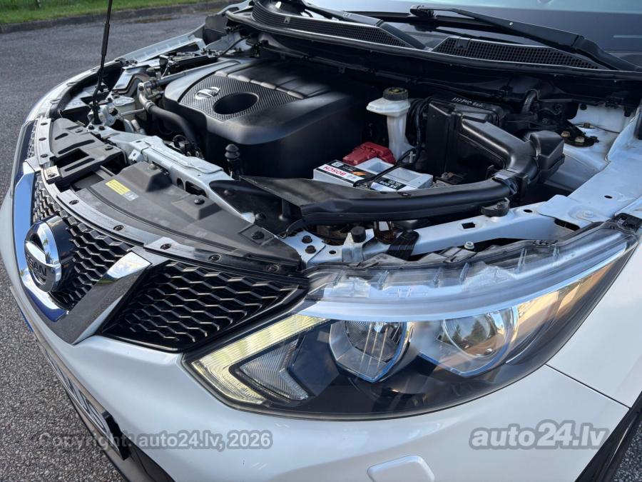 White Nissan Qashqai 2014 in Paide, with an engine capacity of 1.50 L and mileage of 267 thousand km for 7490 €, photo 24 on AUTOMOTO.COM.LV