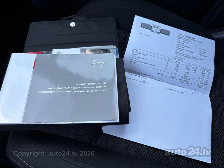 White Nissan Qashqai 2014 in Paide, with an engine capacity of 1.50 L and mileage of 267 thousand km for 7490 €, photo 28 on AUTOMOTO.COM.LV