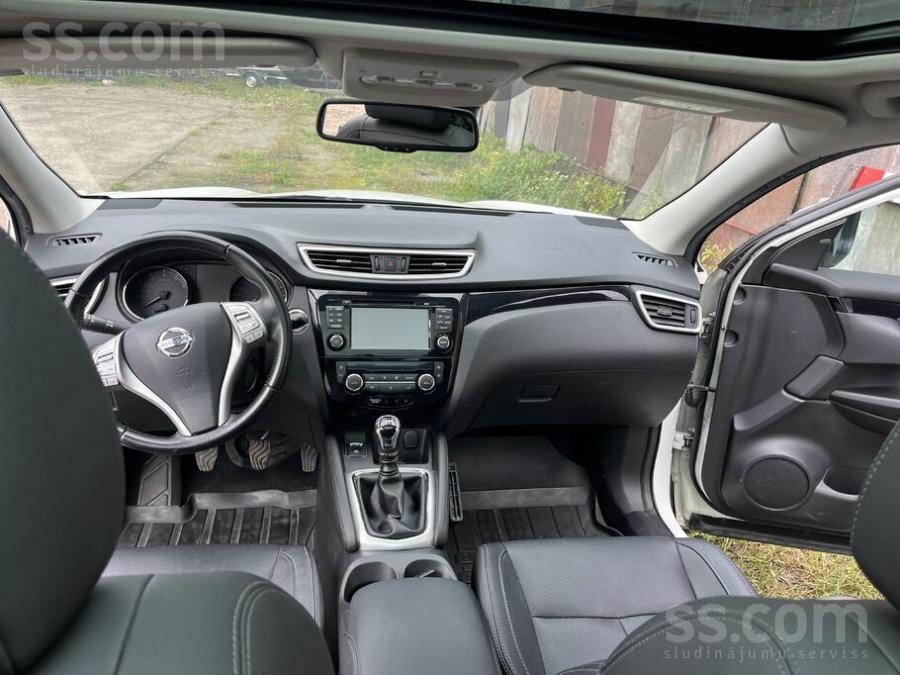 Balts Nissan Qashqai 2014 Rīga, ar dzinēja tilpumu 1.20 L un nobraukumu 139 tūkst. km par 9200 €, foto 14 vietnē AUTOMOTO.COM.LV