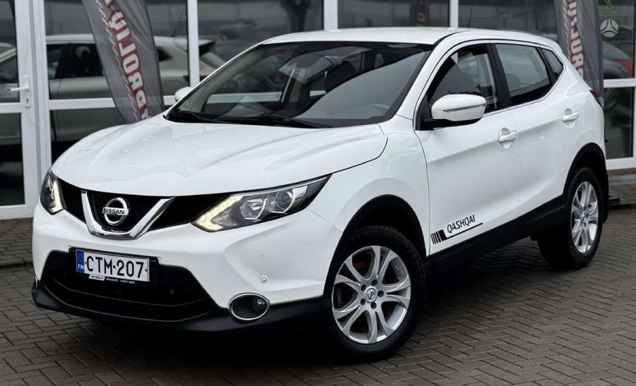 Balts Nissan Qashqai 2015 Radviliškis, ar dzinēja tilpumu 1.20 L un nobraukumu 119 tūkst. km par 8650 €, foto 1 vietnē AUTOMOTO.COM.LV