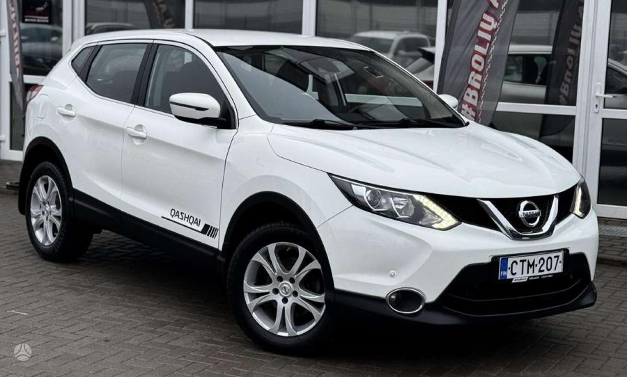 Balts Nissan Qashqai 2015 Radviliškis, ar dzinēja tilpumu 1.20 L un nobraukumu 119 tūkst. km par 8650 €, foto 2 vietnē AUTOMOTO.COM.LV