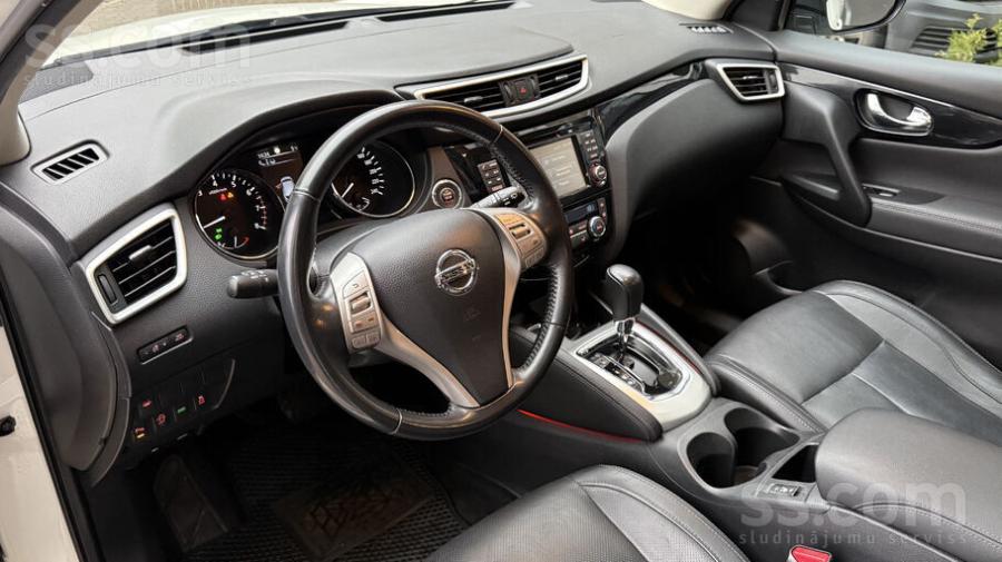 Balts Nissan Qashqai 2015 Rīga, ar dzinēja tilpumu 1.20 L un nobraukumu 125 tūkst. km par 10200 €, foto 10 vietnē AUTOMOTO.COM.LV