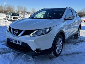 White Nissan Qashqai 2015 in Taurage, with an engine capacity of 1.46 L and mileage of 225 thousand km for 6999 €, photo  on AUTOMOTO.COM.LV