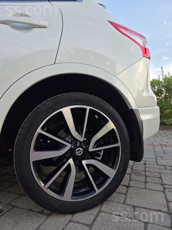 Nissan Qashqai 2015 Rīga vietnē Balts Nissan Qashqai 2015 Rīga, ar dzinēja tilpumu 1.60 L un nobraukumu 189 tūkst. km par 10400 €, foto 10 vietnē AUTOMOTO.COM.LV