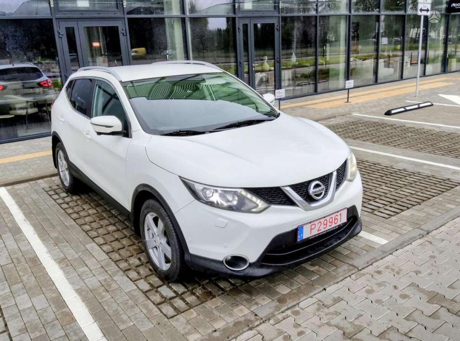 Balts Nissan Qashqai 2015 Viļņa, ar dzinēja tilpumu 1.20 L un nobraukumu 235 tūkst. km par 7250 €, foto 6 vietnē AUTOMOTO.COM.LV
